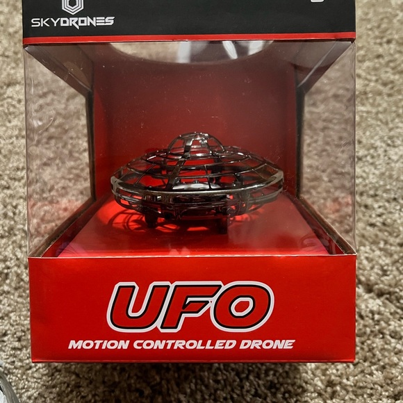 skydrones | Other | Skydrones Ufo Motion Controlled Drone Red | Poshmark